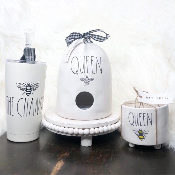 Rae Dunn | Accents | Rae Dunn Bee The Change Queen Bee Bh Bundle | Poshmark